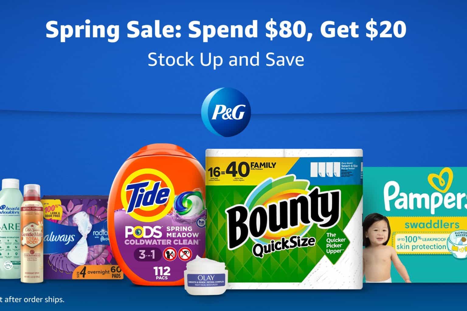 Buy $80 in P&G items and get $20 Amazon credit - Orlando on the Cheap
